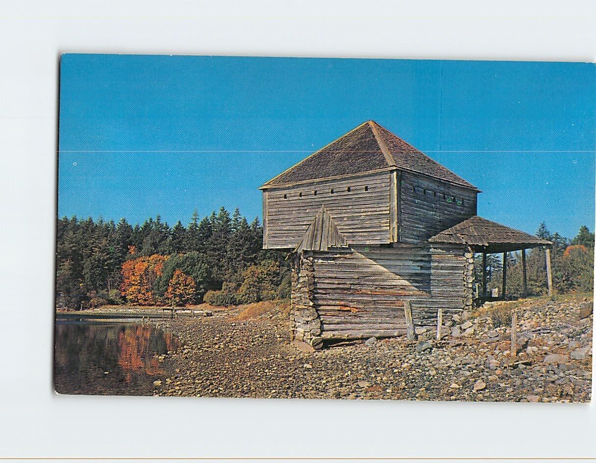 Postcard Old Blockhouse English Camp San Juan Island Washington USA ...