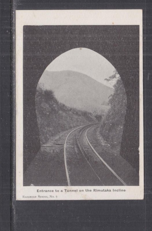 New Zealand, Rimutaka Incline, Tunnel Entrance, C1910 Ppc. | Australia ...