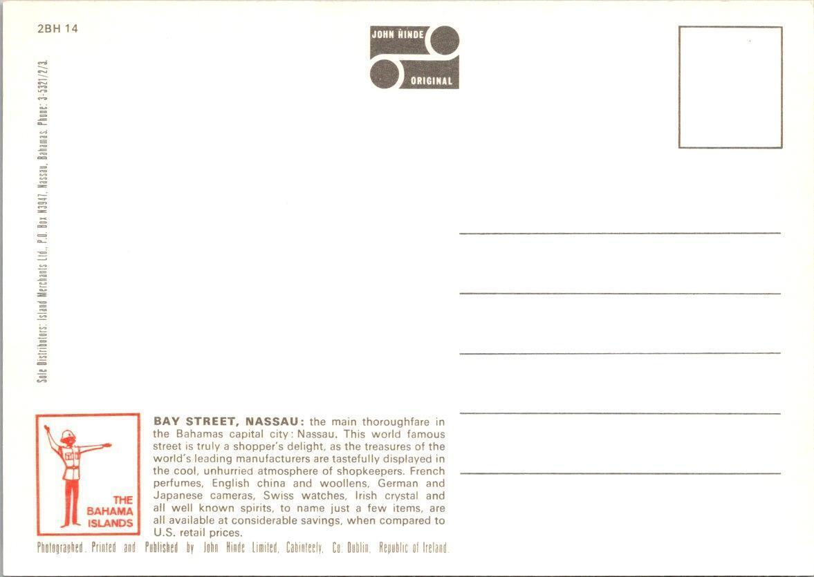 2~4X6 Postcards Nassau, Bahamas RAWSON SQUARE & BAY STREET SCENE ...