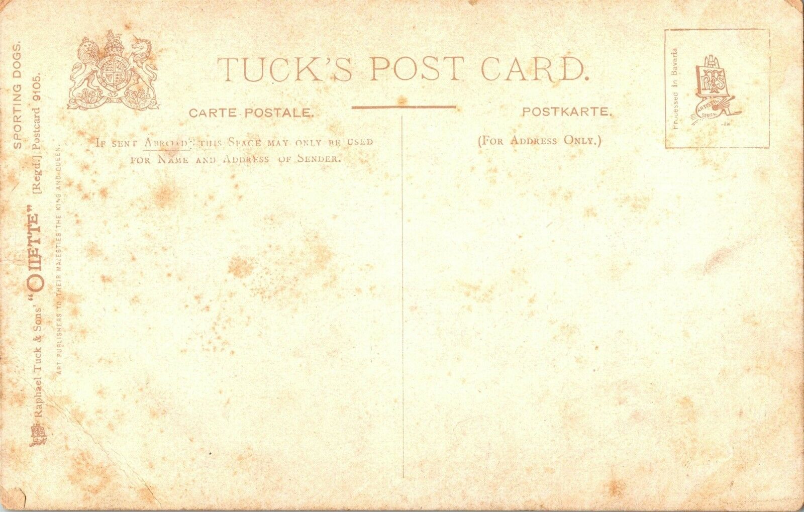 Tucks 9105 Sporting Dogs Setters by N. Drummond Vintage Postcard H27 ...