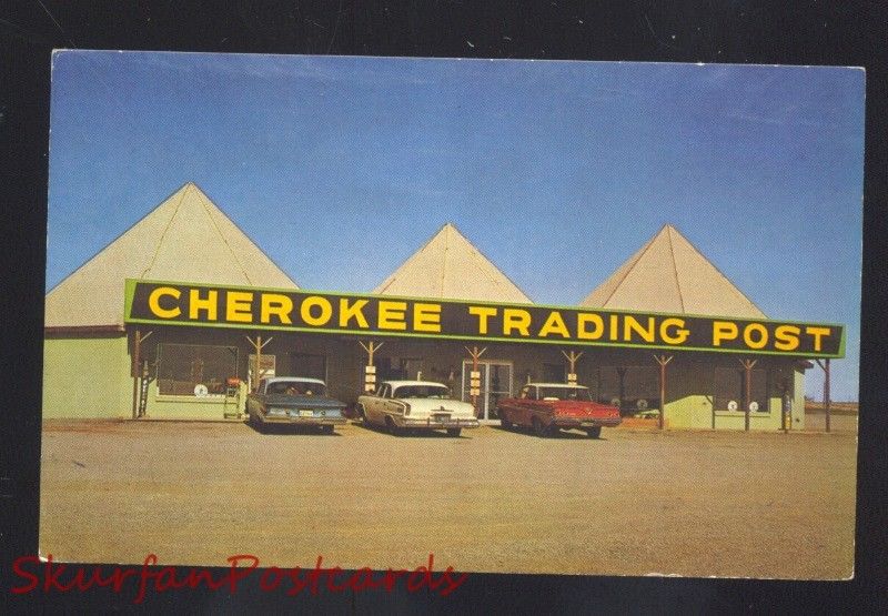 EL Reno Oklahoma Route 66 Cherokee Indian Trading Post OLD Cars Store ...