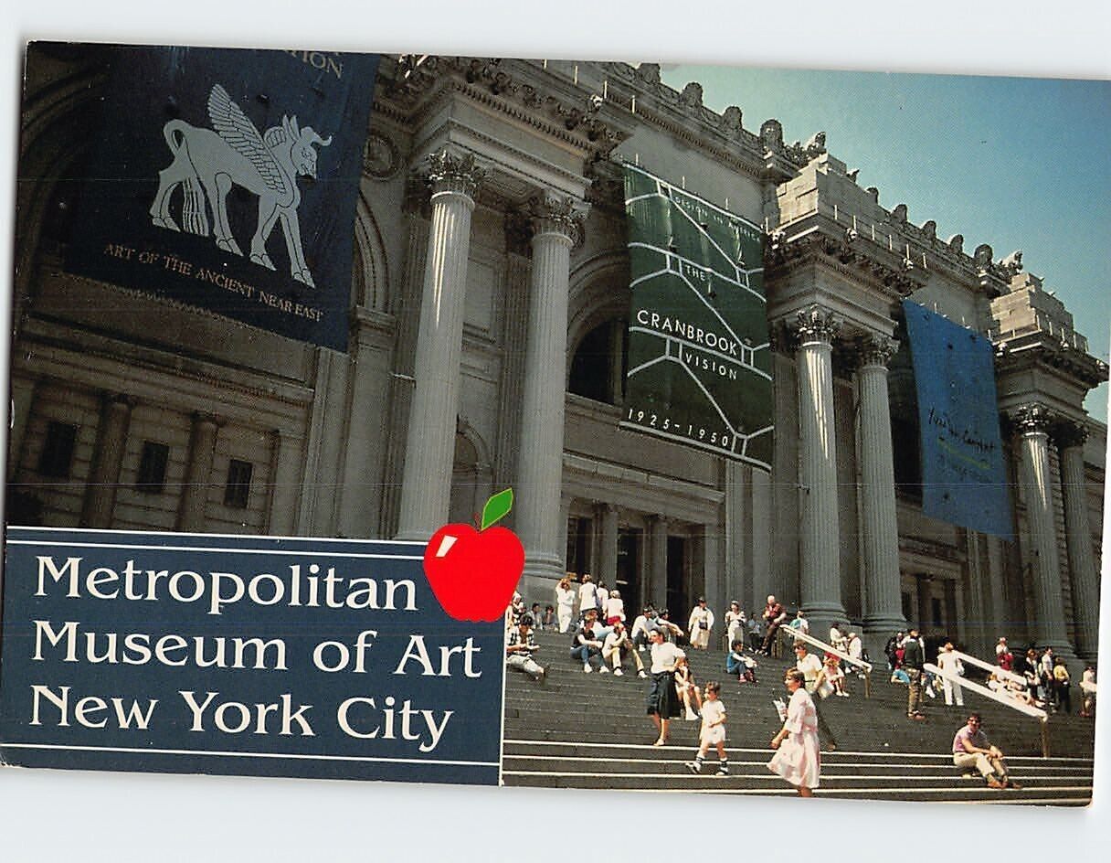 Postcard Metropolitan Museum Museum of Art, New York City, New York ...