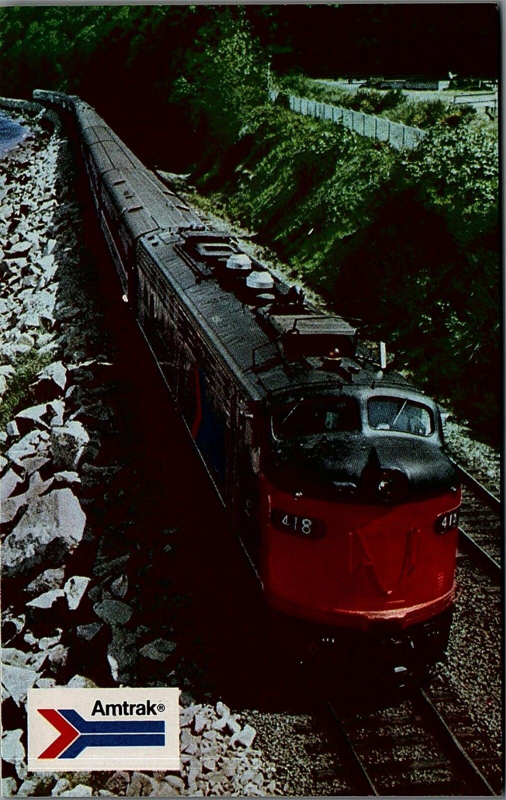 Vintage Amtrak Coast Starlight Railway Railroad Photochrome Postcard 38 ...