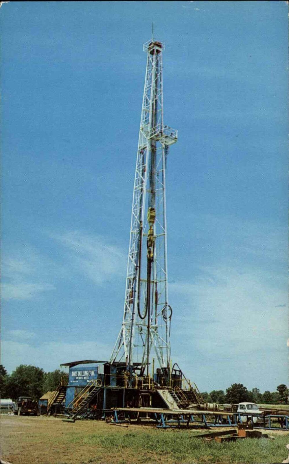 Hillsdale County Michigan MI Oil Well Drilling Mining c1950s-60s ...