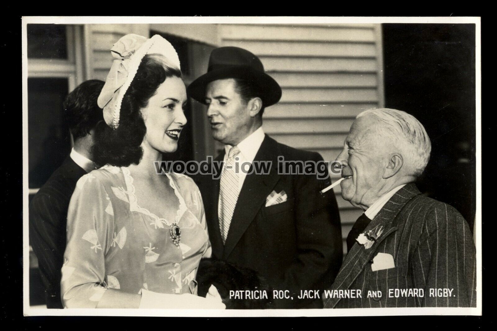 b1765 - Film Actress - Patricia Roc, Jack Warner & Edward Rigby ...