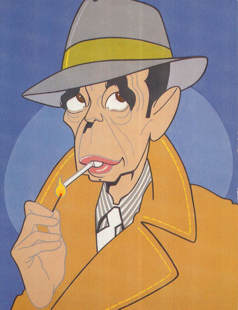 Humphrey Bogart Cartoon