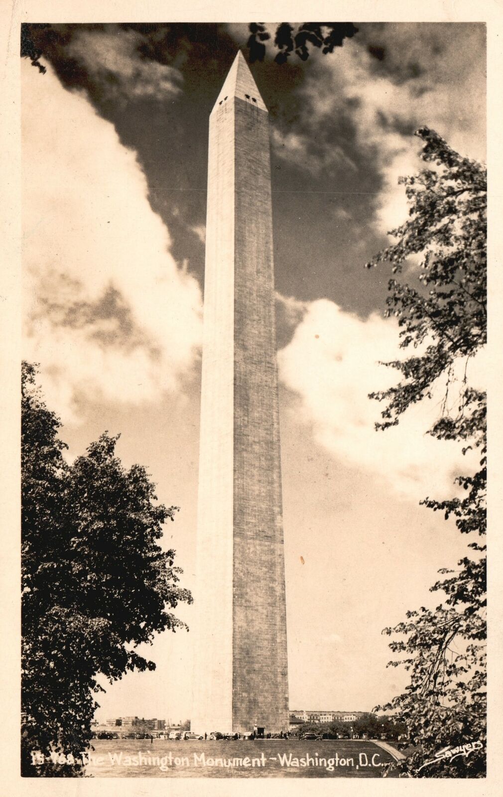 Vintage Postcard 1948 The Washington Monument Historical Landmark ...