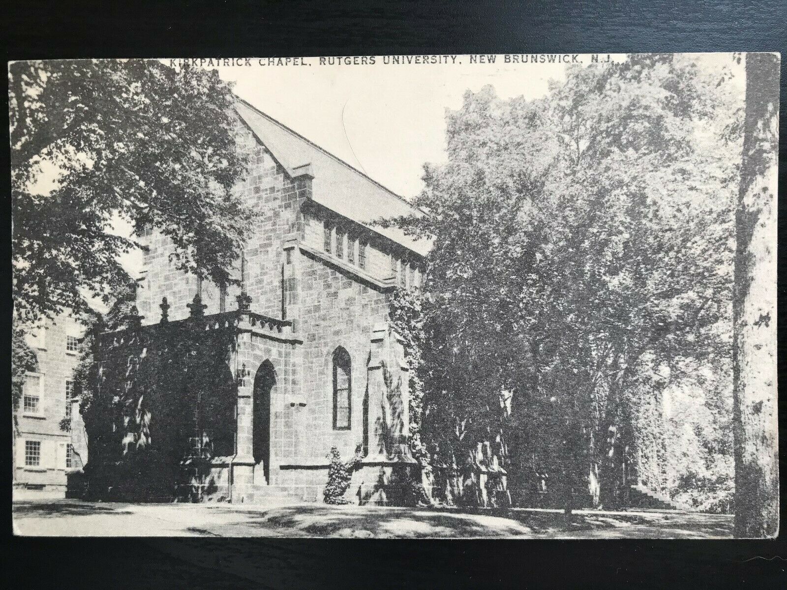 Vintage Postcard 1954 Kirkpatrick Chapel Rutgers University New ...