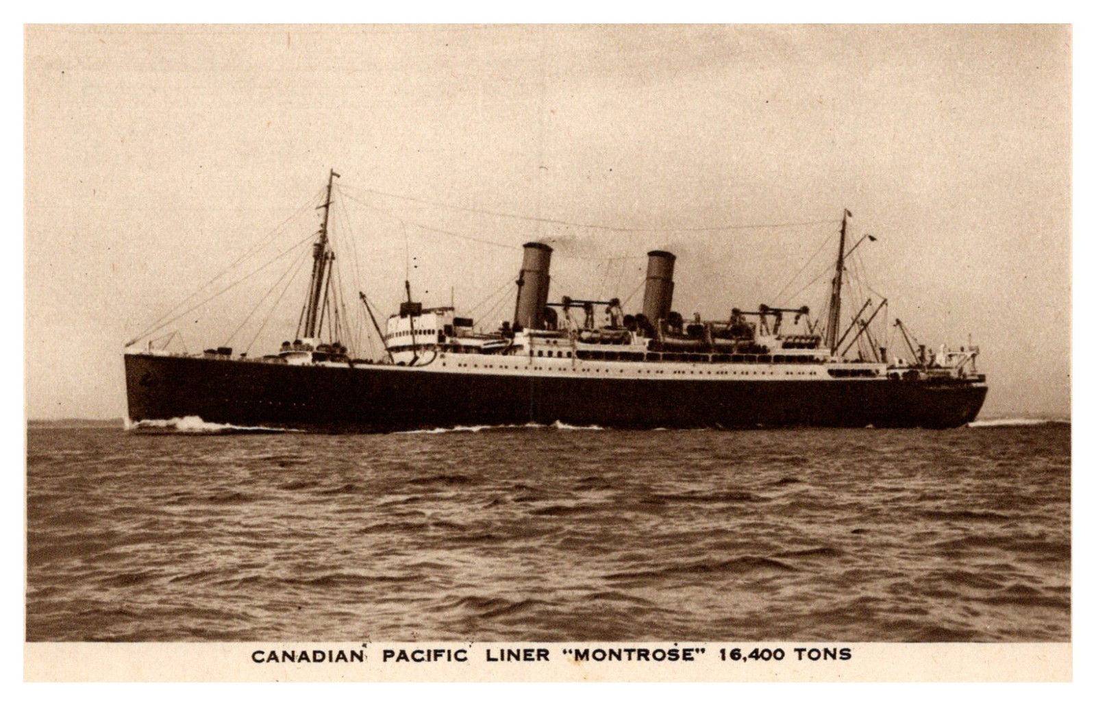 S.S. Montrose , Canadian Pacific Liner | Topics - Transportation ...