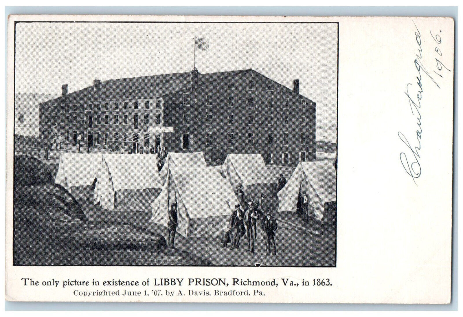 Libby Prison Penitentiary Jail House Building Richmond Virginia VA ...