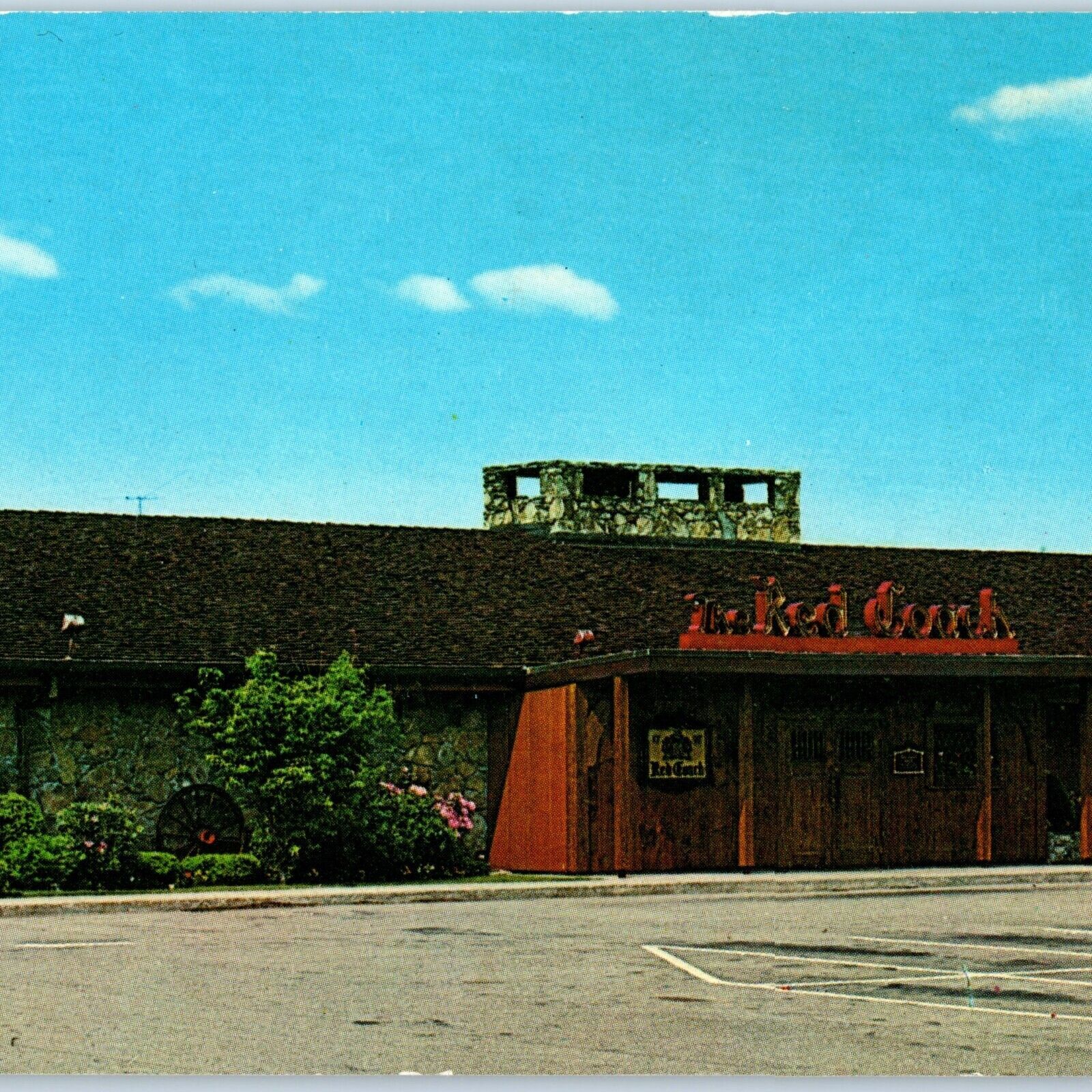 8" Oversized c1970s Middleboro, Mass Red Coach Grill Restaurant ...