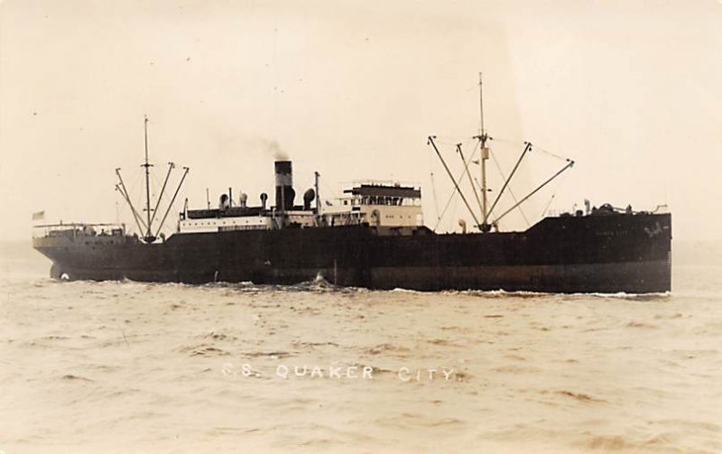 S.S. Quaker 1920, Real Photo S.S. Quaker, Misc Ships View image ...