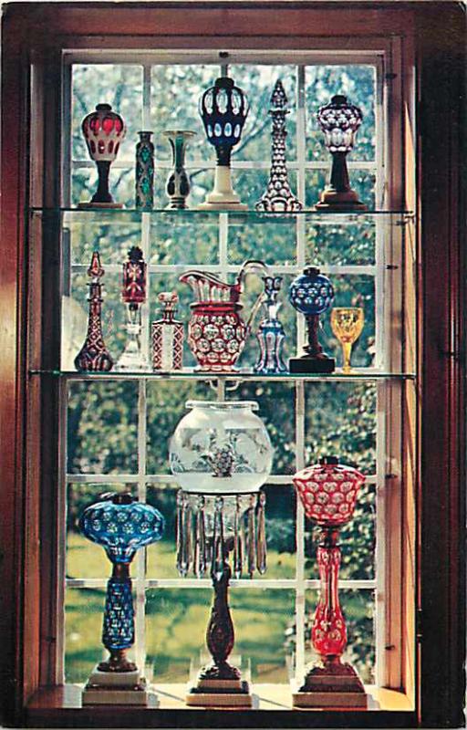 Display in the Sandwich Glass Museum Sandwich Cape Cod MA 1982 | United ...