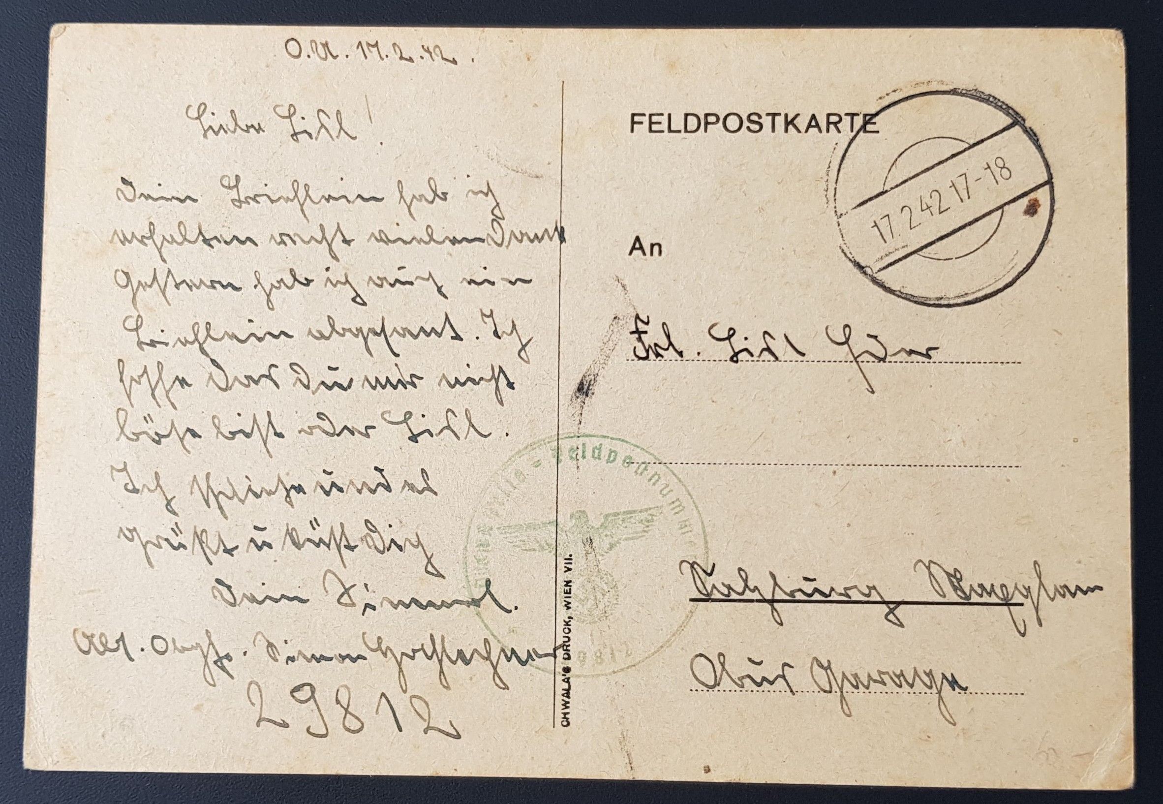 GERMAN 3rd REICH PROPAGANDA - WW2 Wehrmacht Mountain Troops Feldpost ...