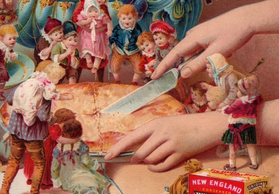 1880s T.E Dougherty New England Mine Meat "The Fairy's Pie" Adorable ...