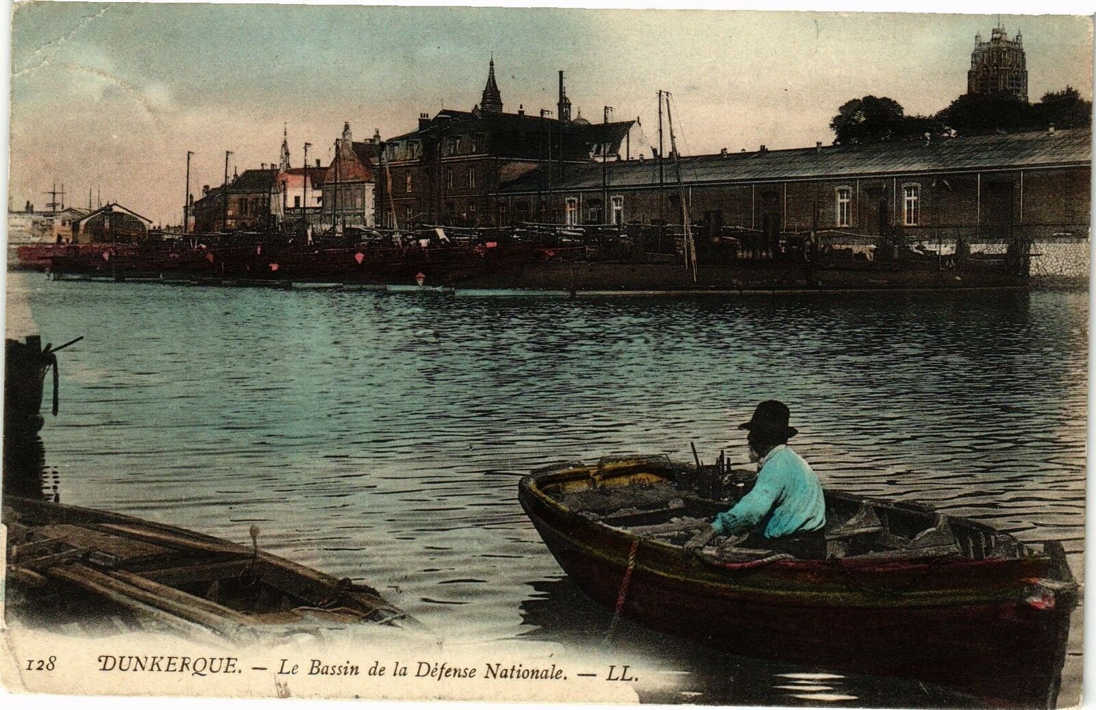CPA DUNKERQUE - Le Bassin de la Defense Nationale (205422) | Europe ...