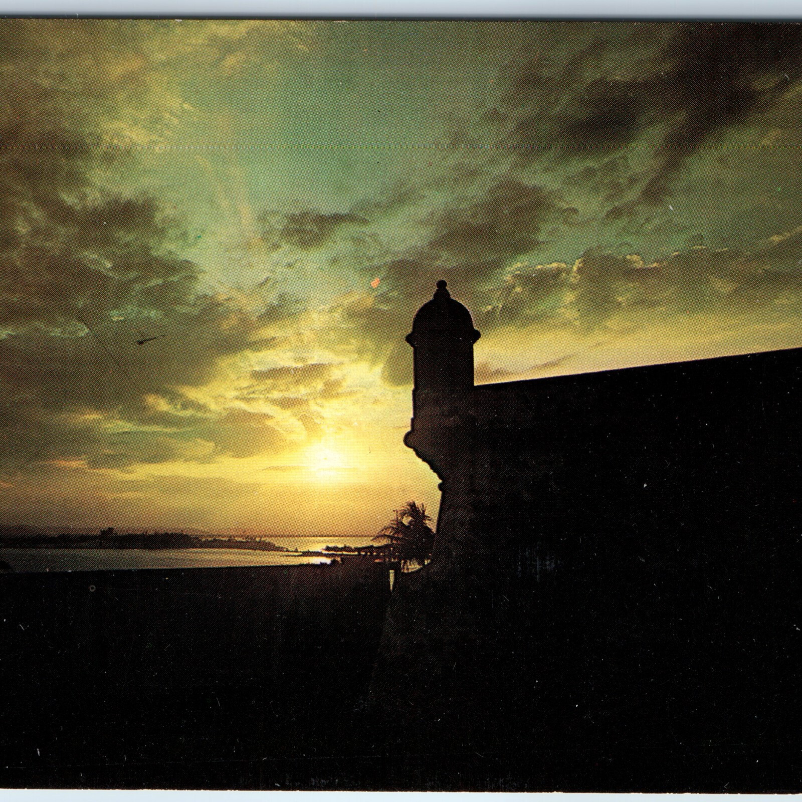 c1960s Old San Juan Felipe del Morro Puerto Rico Star Fort Miller ...