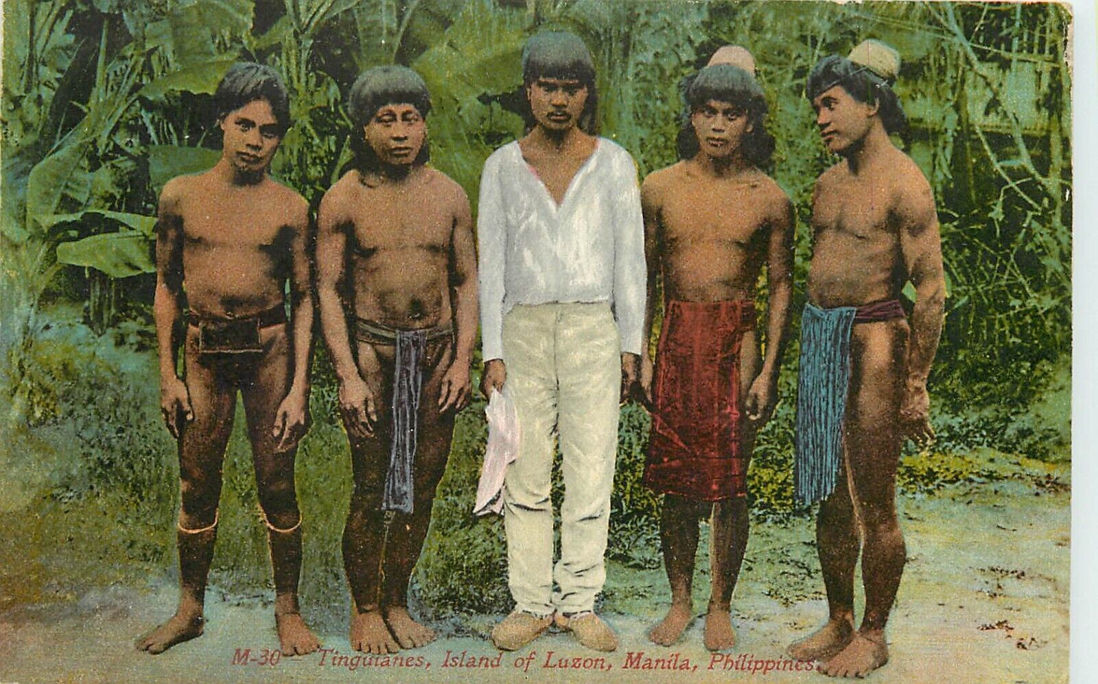 Mitchell Postcard M-30 Tinguianes, Island of Luzon Philippines ...
