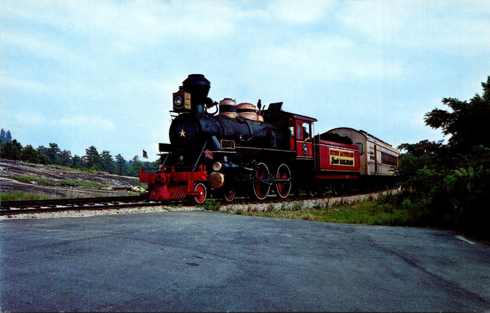 Trains Civil War Replica Locomotive "General II" Stone Mountain Georgia ...