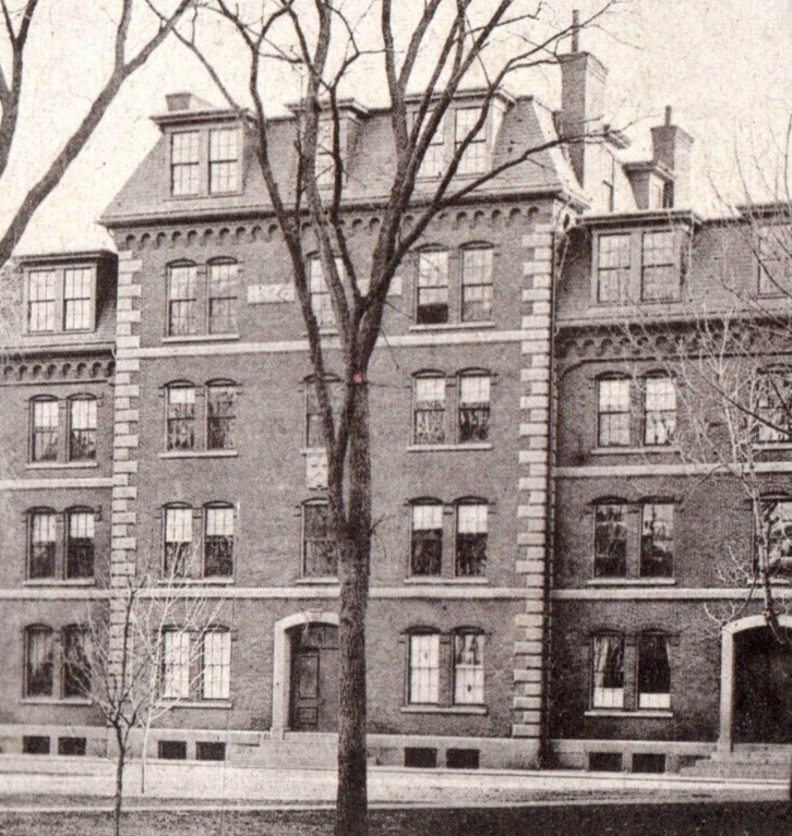 1880s Harvard Gray's Hall Dormitory F125 | Ephemera - Chromo & Printed ...