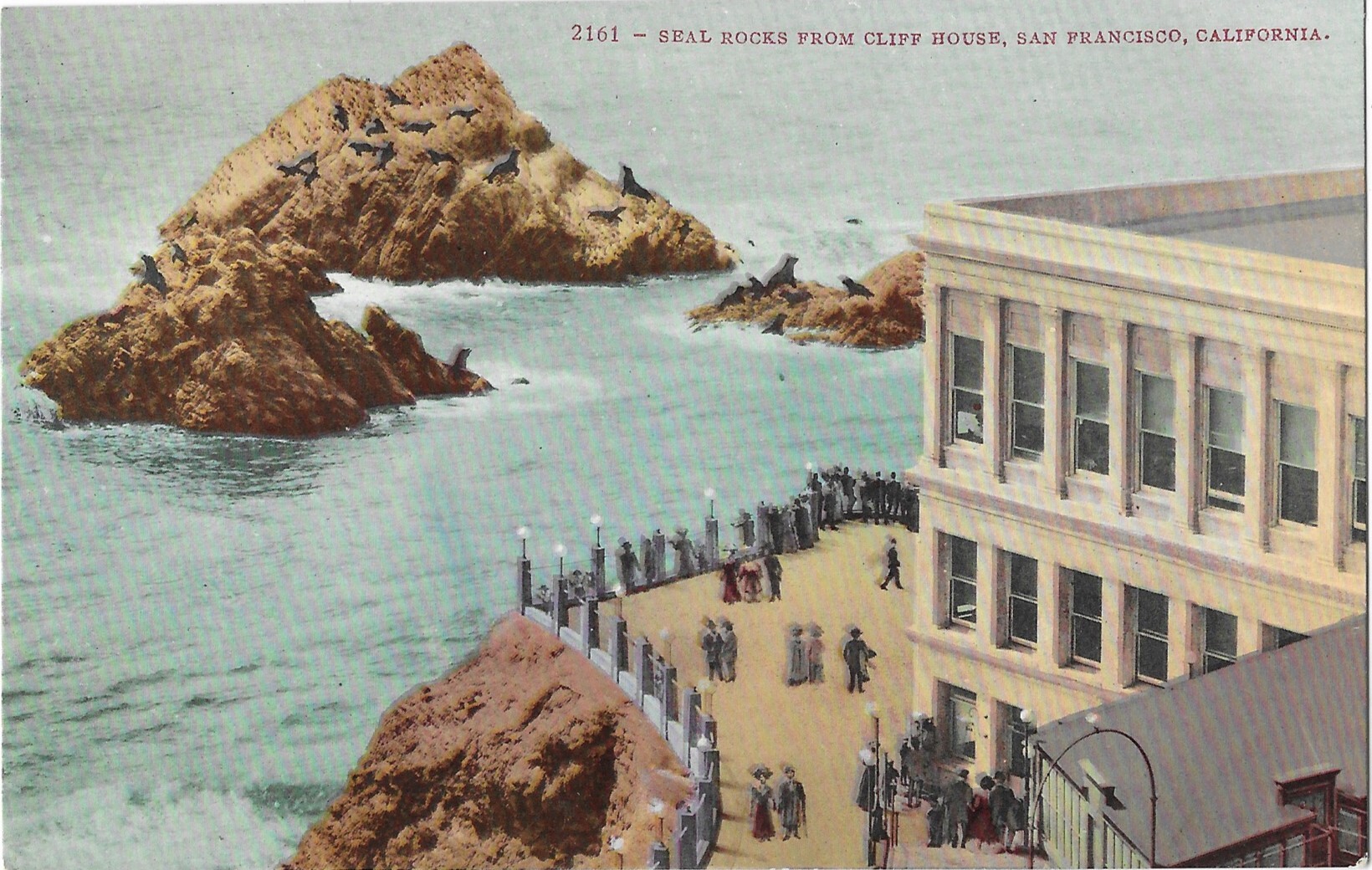 People Watching Seal Rocks from Cliff House San Francisco California ...