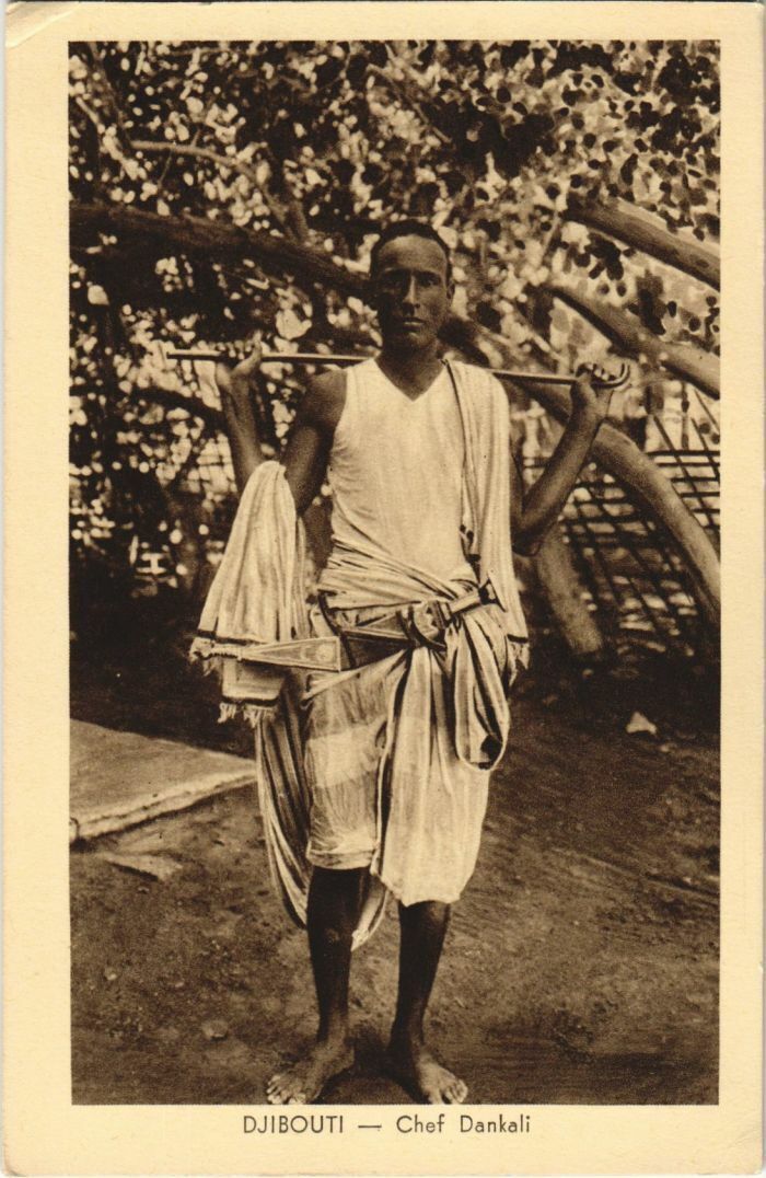 PC Ethnic Types Chef Dankali Djibouti Somalia (A23674) | Africa ...