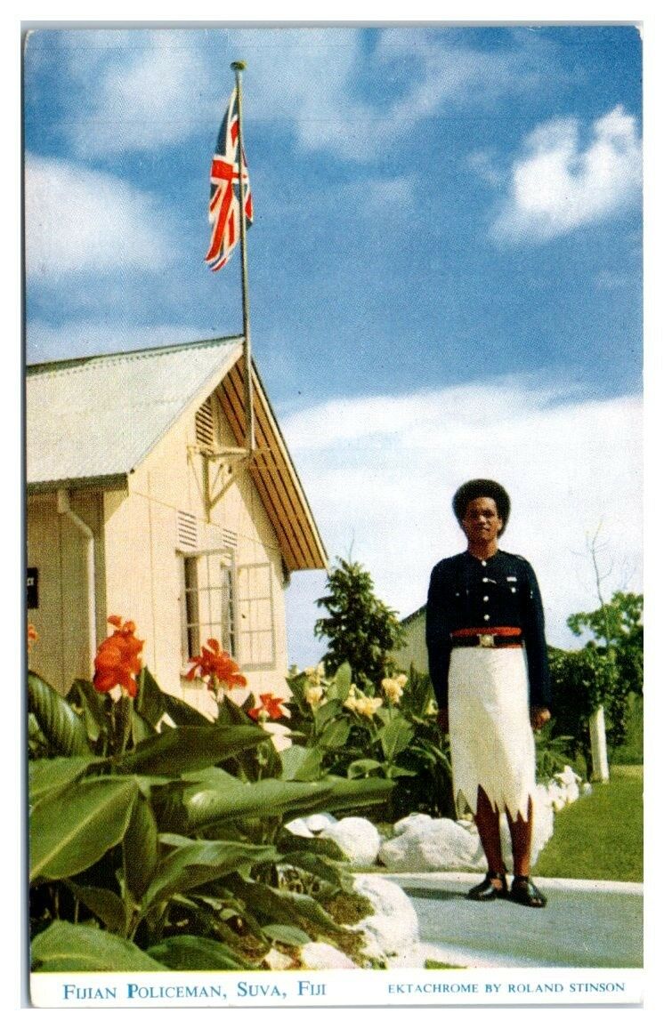 Fijian Policeman, Suva, Fiji Postcard | Other / Unsorted, Postcard ...