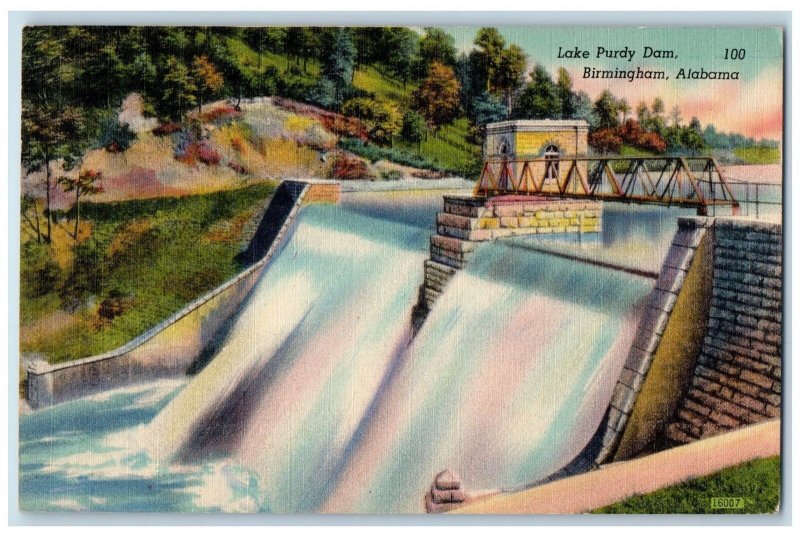 c1920's Lake Purdy Dam Water Works Distribution Birmingham Alabama AL ...