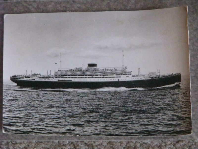 Italy-Ocean Going Liner M/N 'Vulcania", From Gibraltar to Utica, N.Y ...