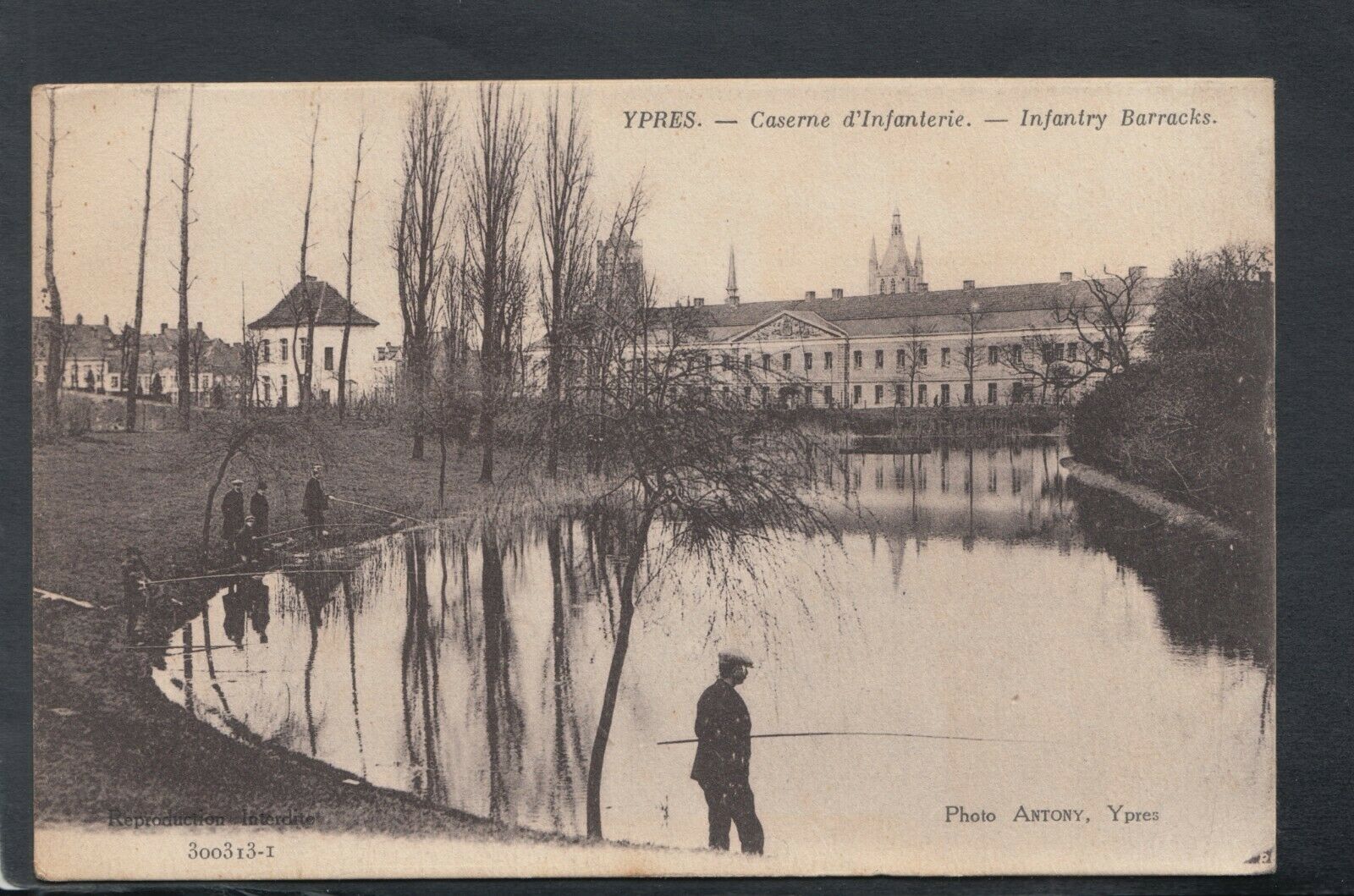 Belgium Postcard - Ypres - Caserne d'Infanterie - Infantry Barracks ...