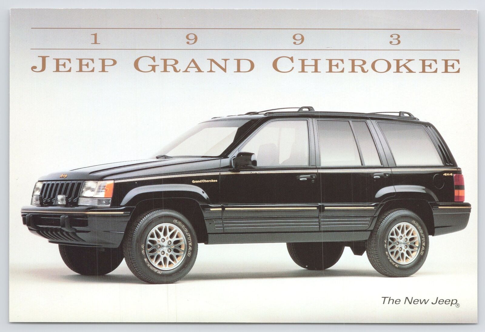 Transport~Black 1993 Jeep Grand Cherokee 4x4~US Olympic Sponsored ...