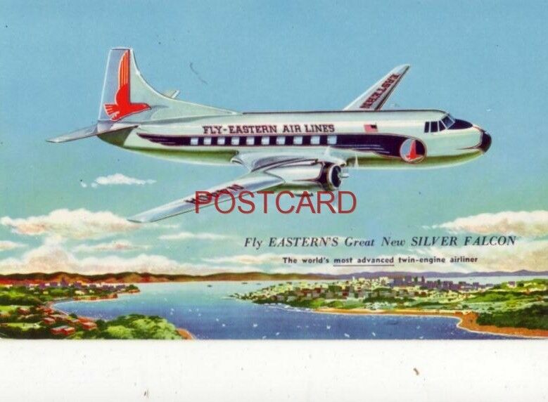 EASTERN AIR LINES NEW "SILVER FALCON", built by Glenn L. Martin Co ...