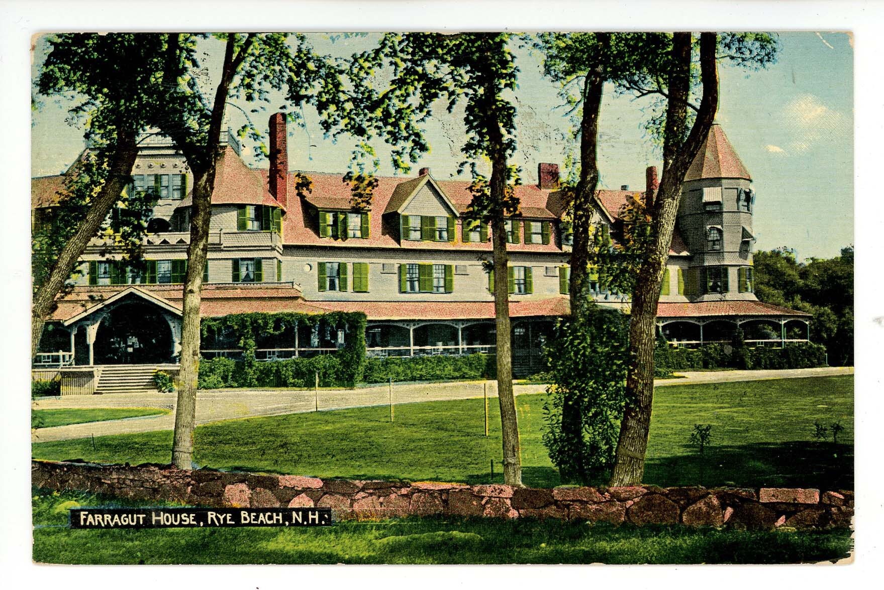 NH - Rye Beach. The Farragut House | United States - New Hampshire ...