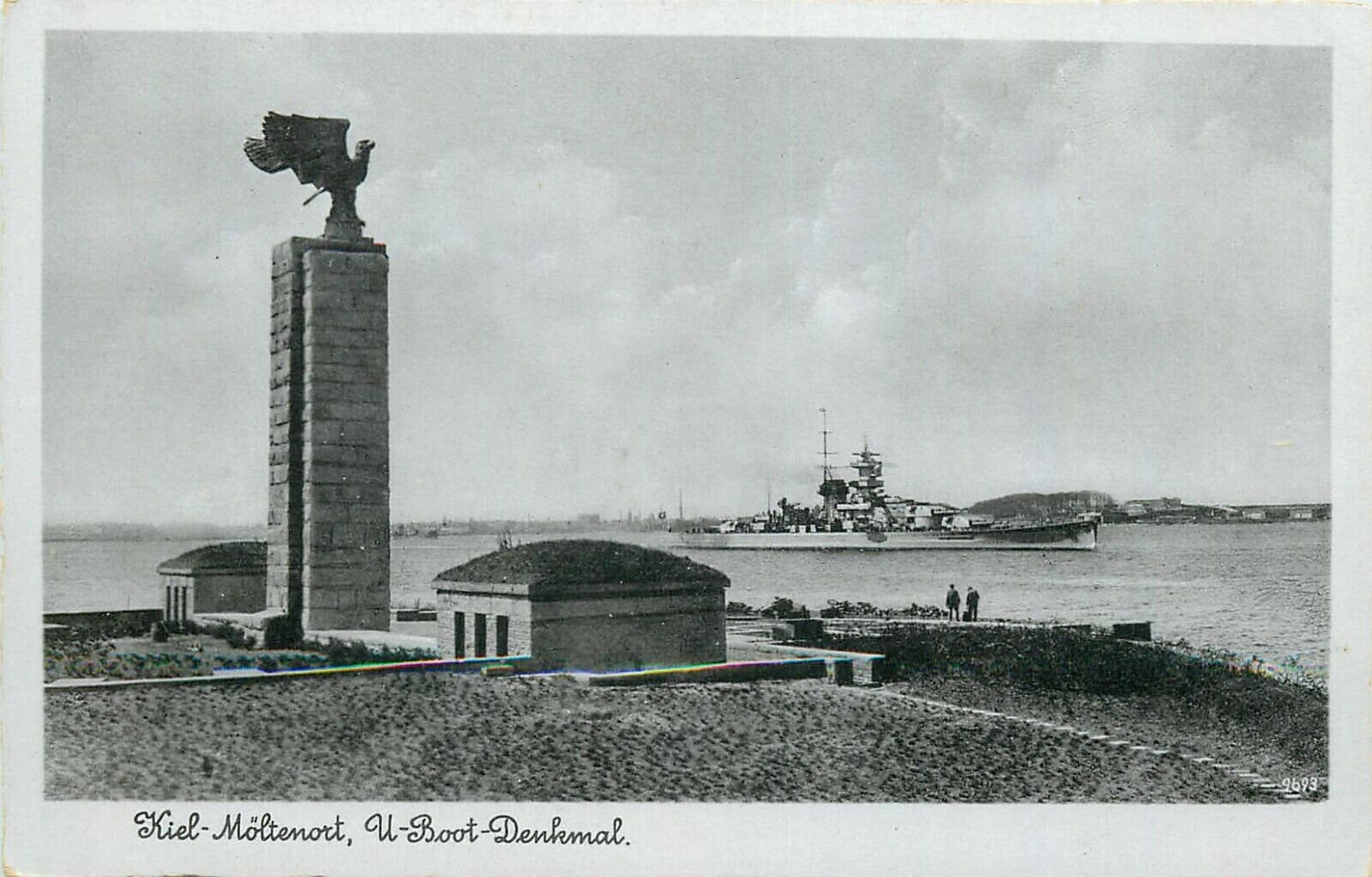 Germany Kiel - Moltenort U-Boot Denkmal submarine memorial military war ...