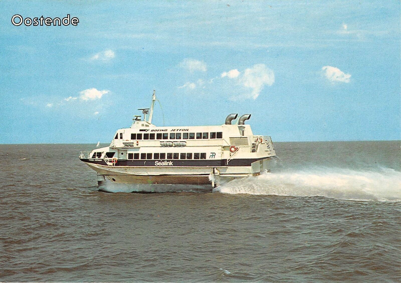 Lot258 boeing jetfoil sealink oostende ostend dover 1 belgium boat ship ...