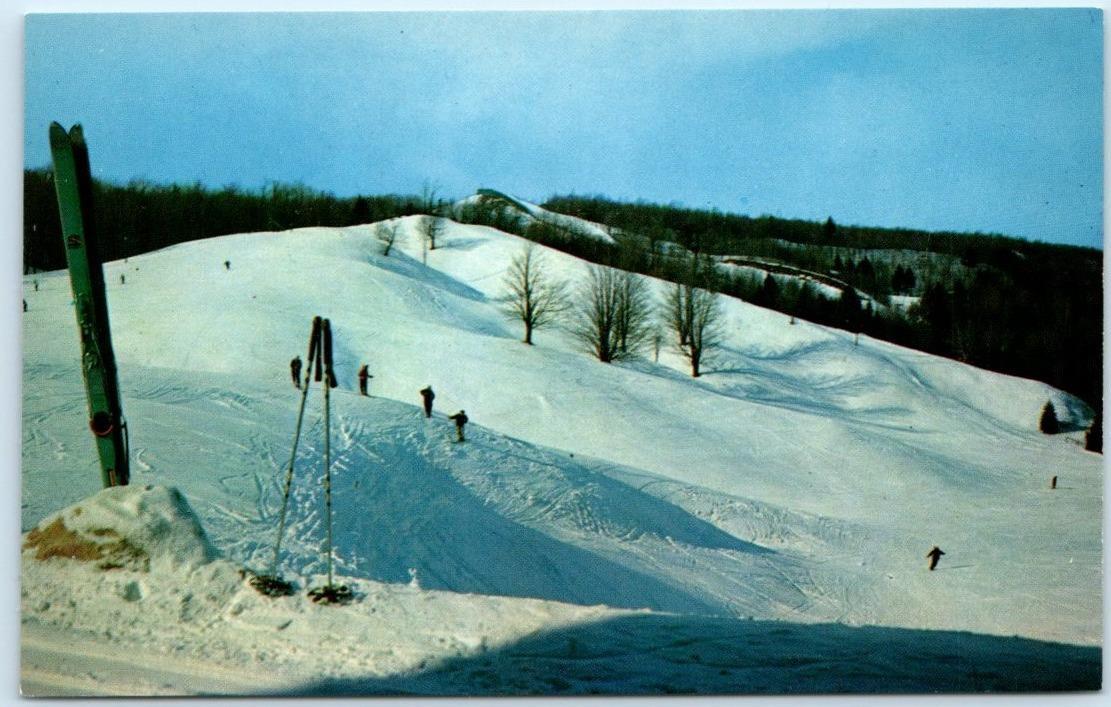 GAYLORD, Michigan MI Hidden Valley OTSEGO SKI CLUB Skiers c1950s ...