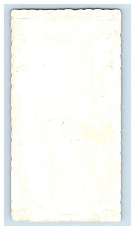 1870s-80s Religious Art Nouveau Trade Card Baby Jesus Birth Poem F140 ...