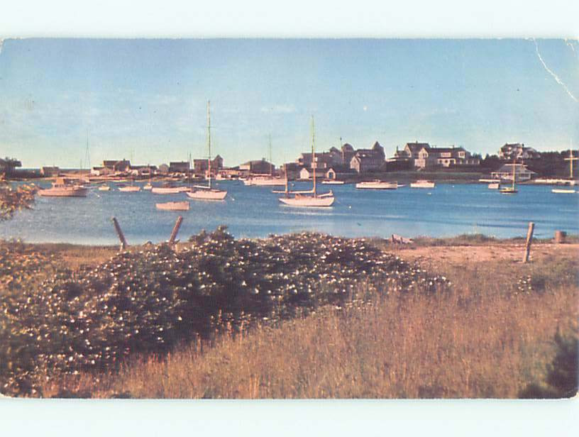 Pre-1980 BOAT SCENE Cape Cod - Harwich Port Massachusetts MA AF4426 ...