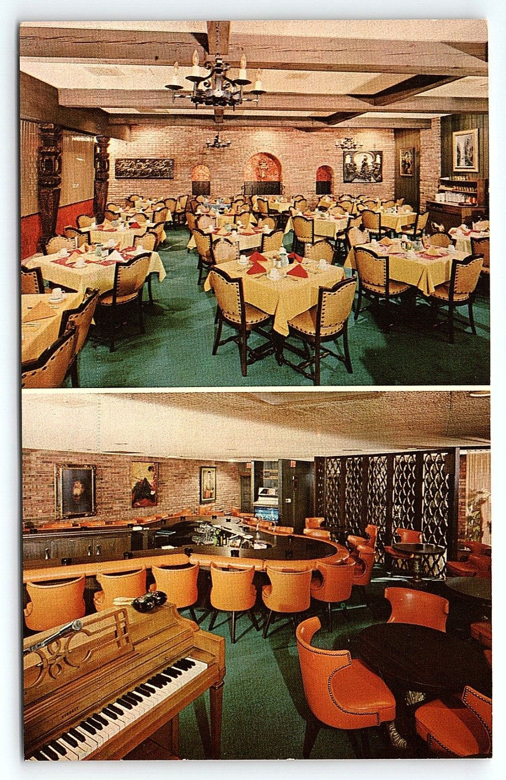 1960s Galesburg Illinois the Sirloin Room and Matador Lounge RTE 150 ...
