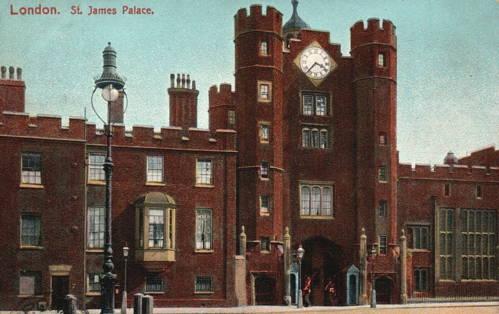 Vintage Postcard St. James Palace Royal Palace Historical Bldg. London ...