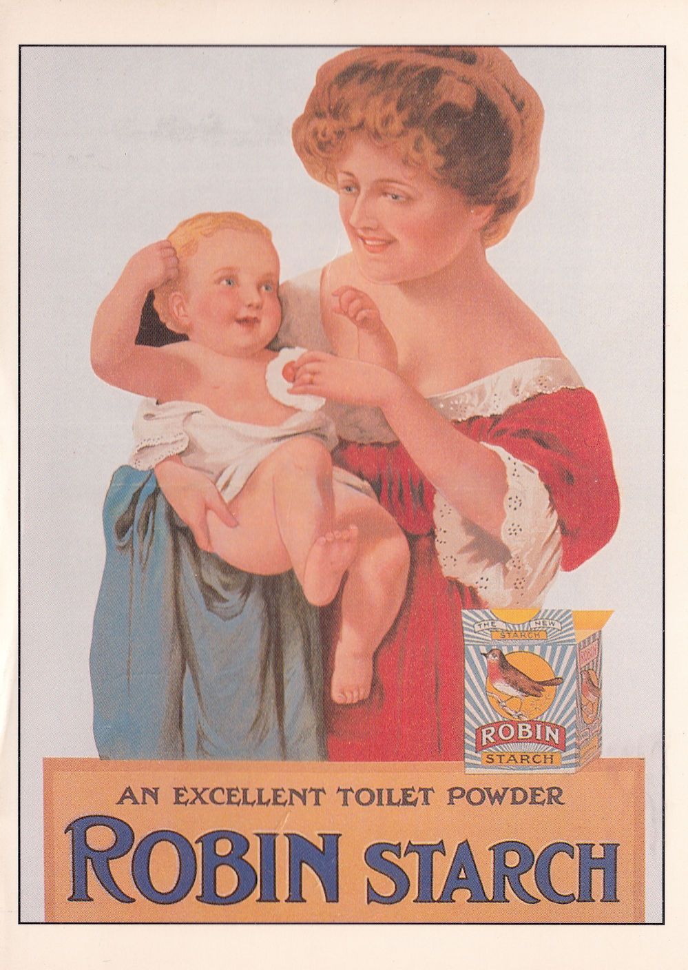 Robin Starch Moat House Rare Advertising Postcard | Topics ...