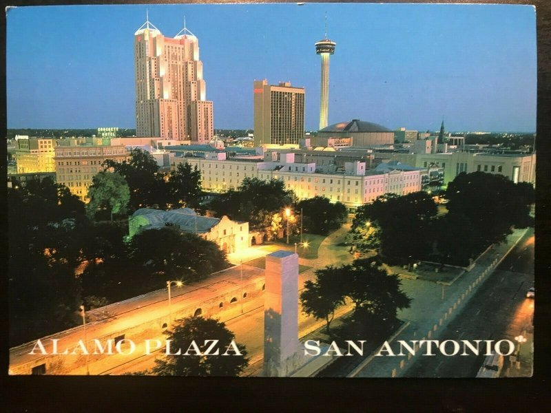 Vintage Postcard 1970's Alamo Plaza San Antonio Texas 8852180017 ...