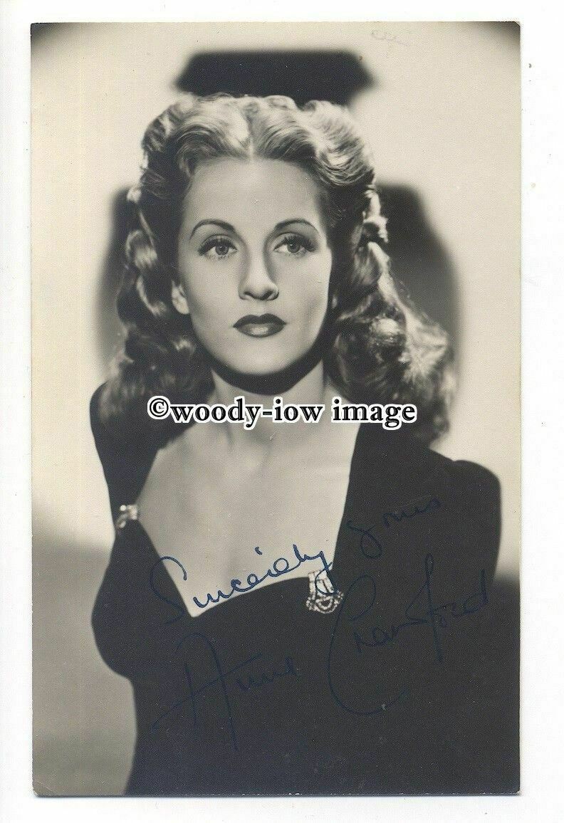 b4951 - Film Actress - Anne Crawford - Signed ?,- Plain Back - postcard ...