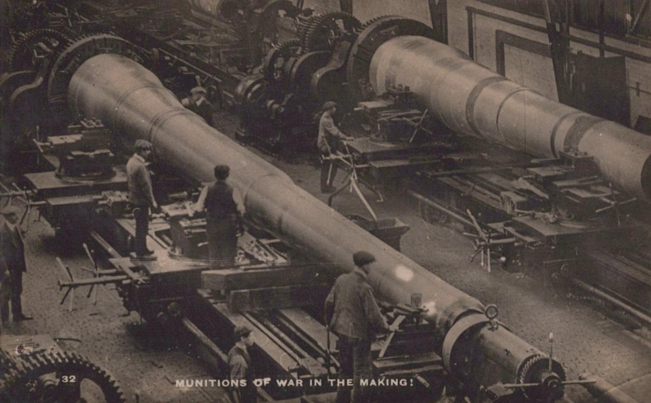 Rppc Munitions of WAR Factory UK England WW1 Military Real Photo ...