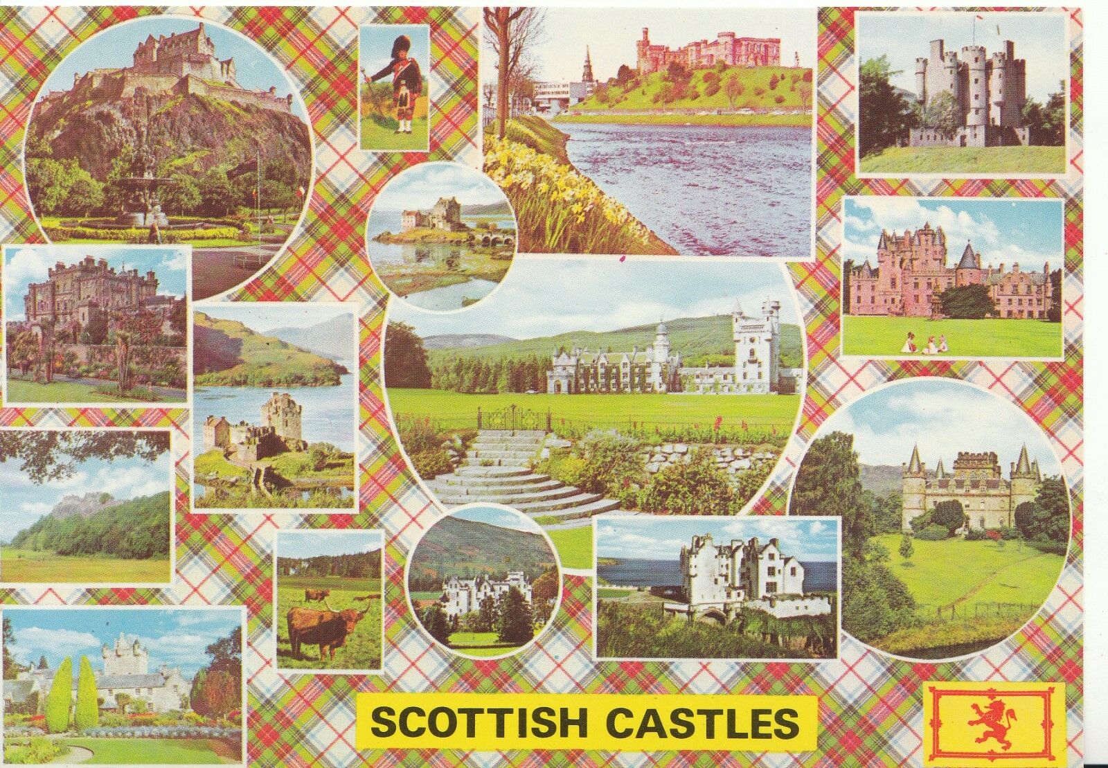 Scotland Postcard - Views of Scottish Castles - Ref AB2851 | Europe ...