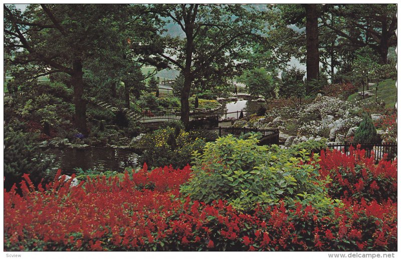 Hillside Gardens overlooking Grenadier Pond in High Park, Toronto ...