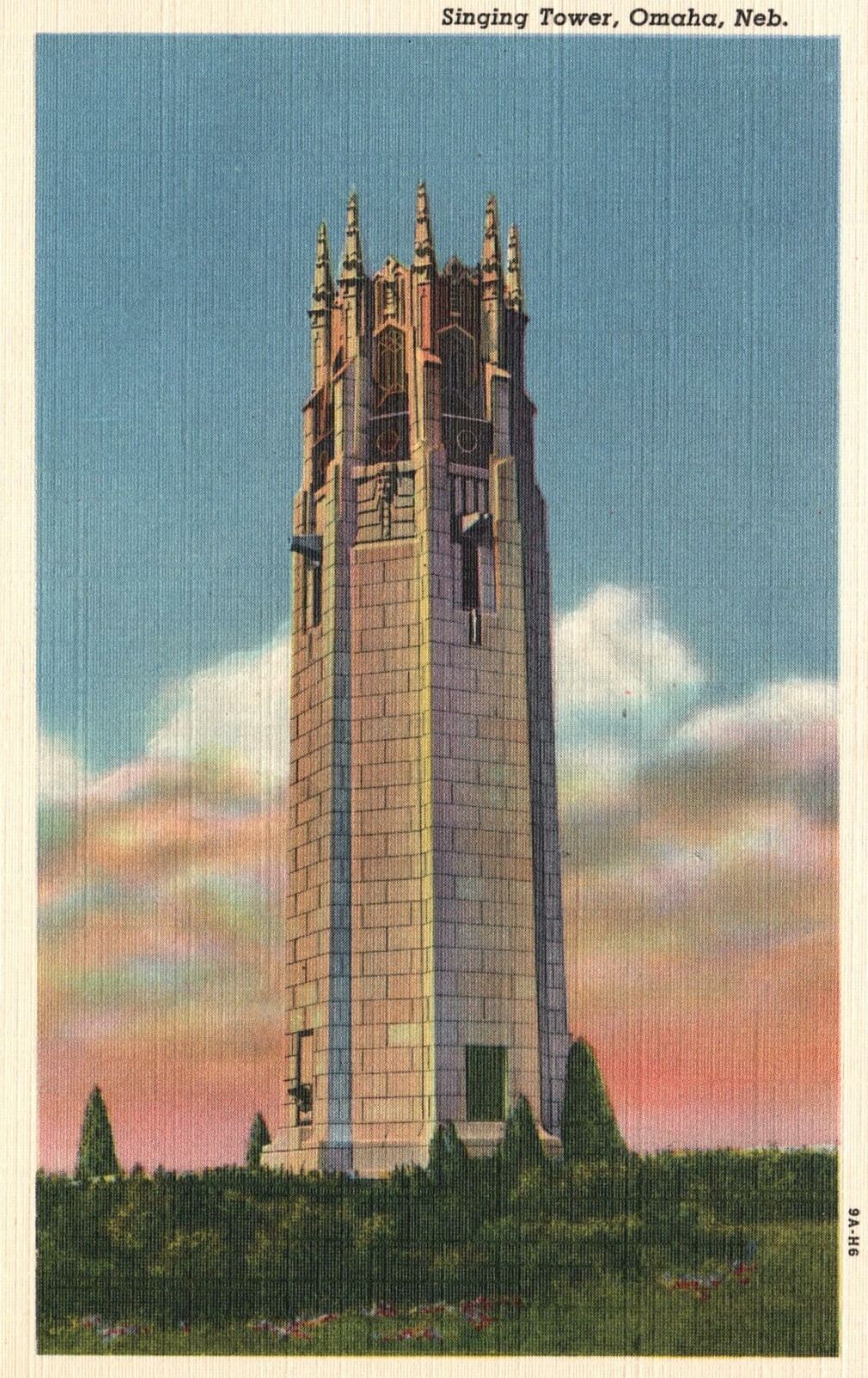 Vintage Postcard 1930's Singing Tower Lies in Hillcrest Memorial Park ...