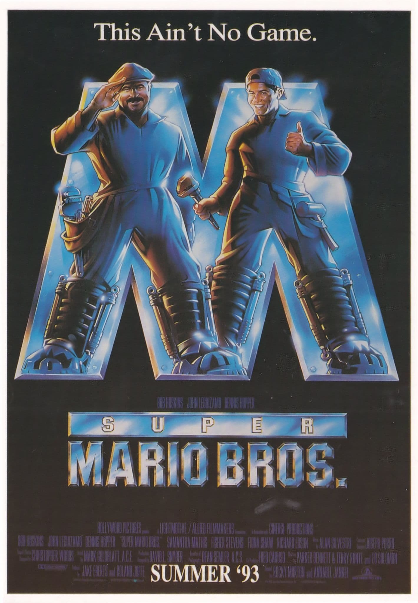 Super Mario Bros The Movie Premiere In Summer 1993 Postcard | Topics ...