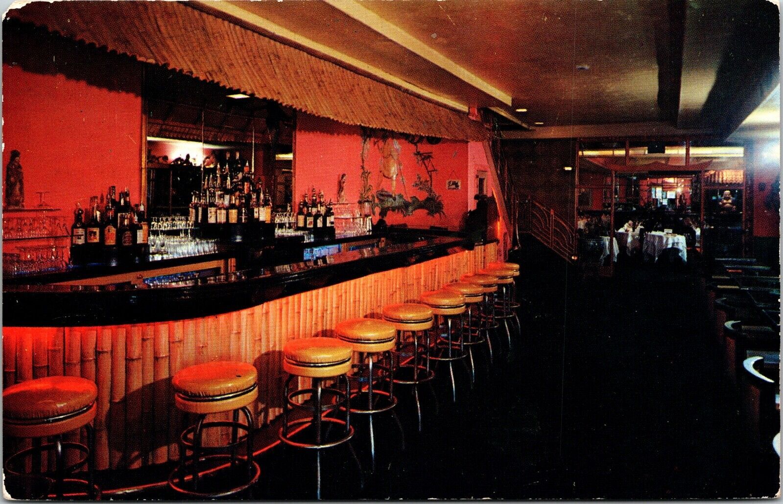 Famous Ruby Foos Chinese Cocktail Lounge & Bar New York City Chrome ...