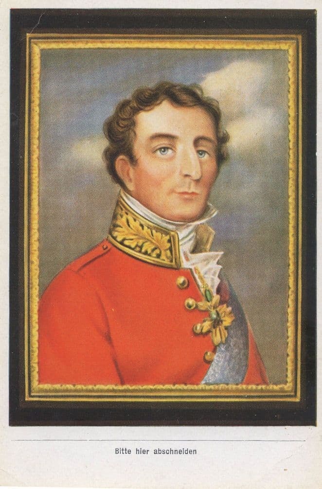 Sir Arthur Wellesley 1st Duke Of Wellington Rare Cigarette Card ...
